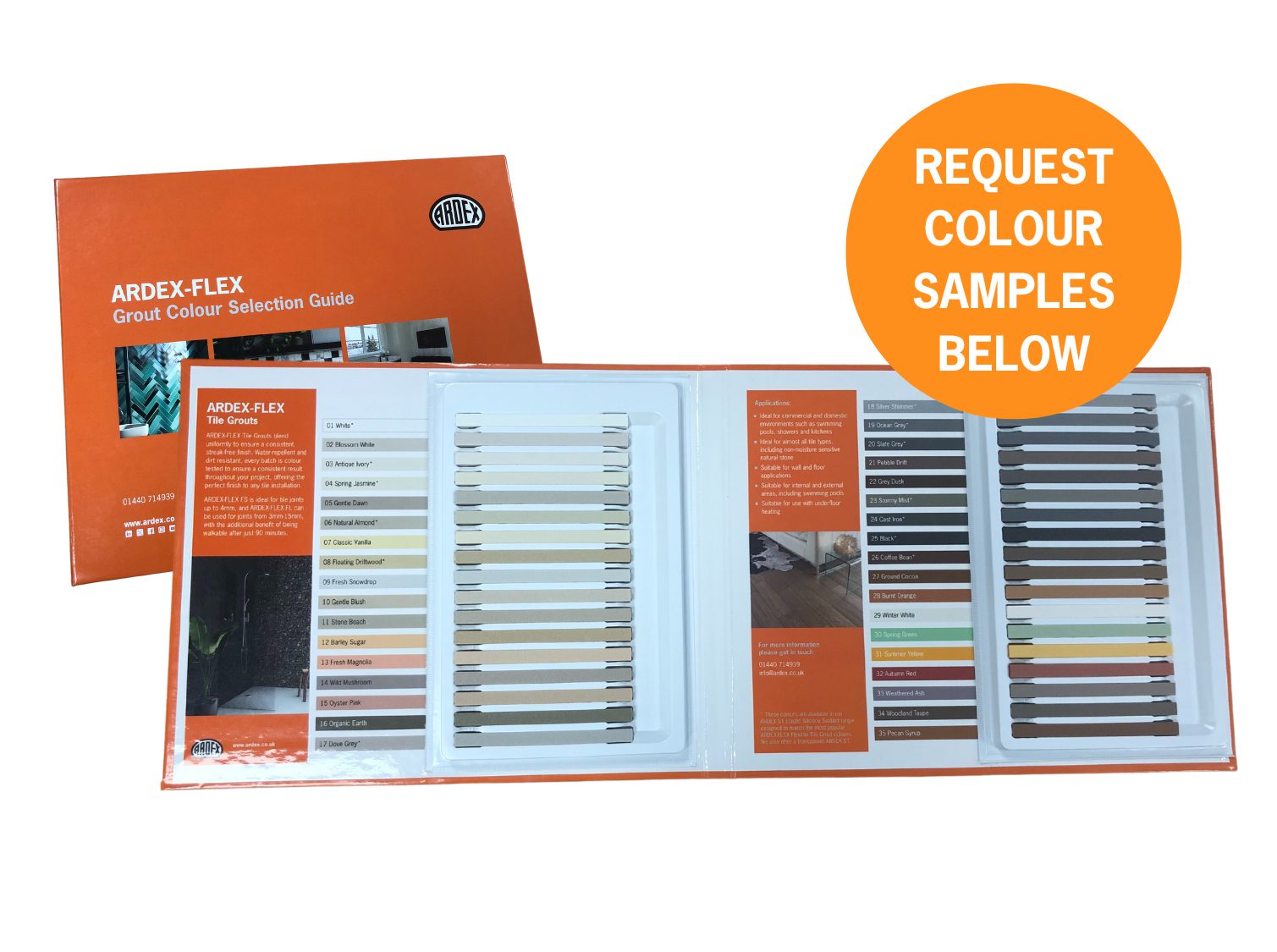 ARDEX-FLEX FS - Flexible Standard Set Tile Grout for Narrow Joints