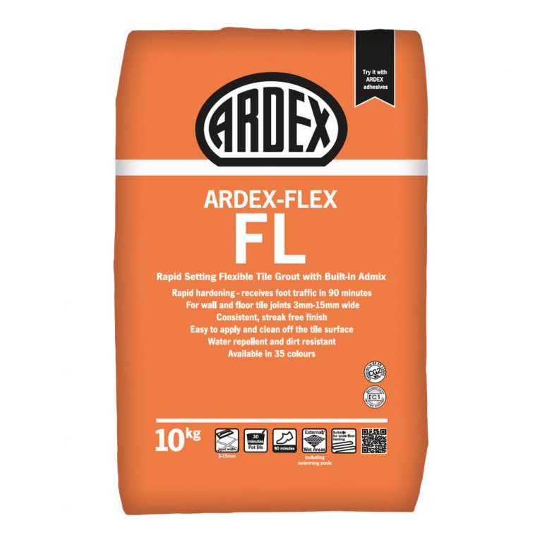 ARDEX-FLEX FL - Flexible Rapid Set Tile Grout for Wide Joints
