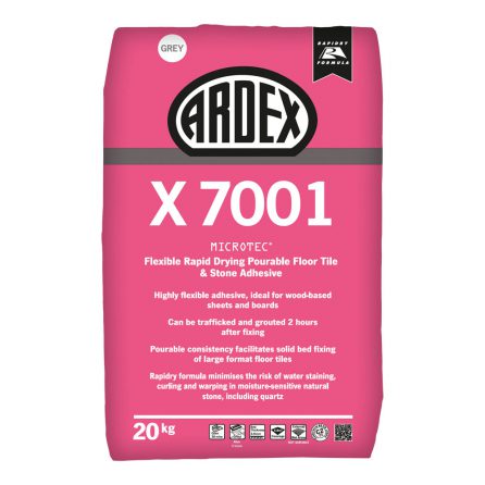 ARDEX X 7001 - MICROTEC® Flexible Rapid Set Pourable Floor Tile & Stone ...