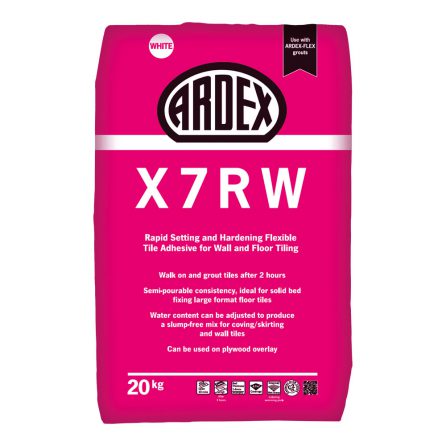 ARDEX X 7 R - Flexible Rapid Set Tile Adhesive