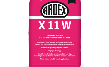 ARDEX X 11 W - Enhanced Flexible S1 Tile Adhesive for Walls and Floors