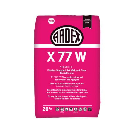 ARDEX X 77 - MICROTEC® Flexible Standard Set Tile Adhesive