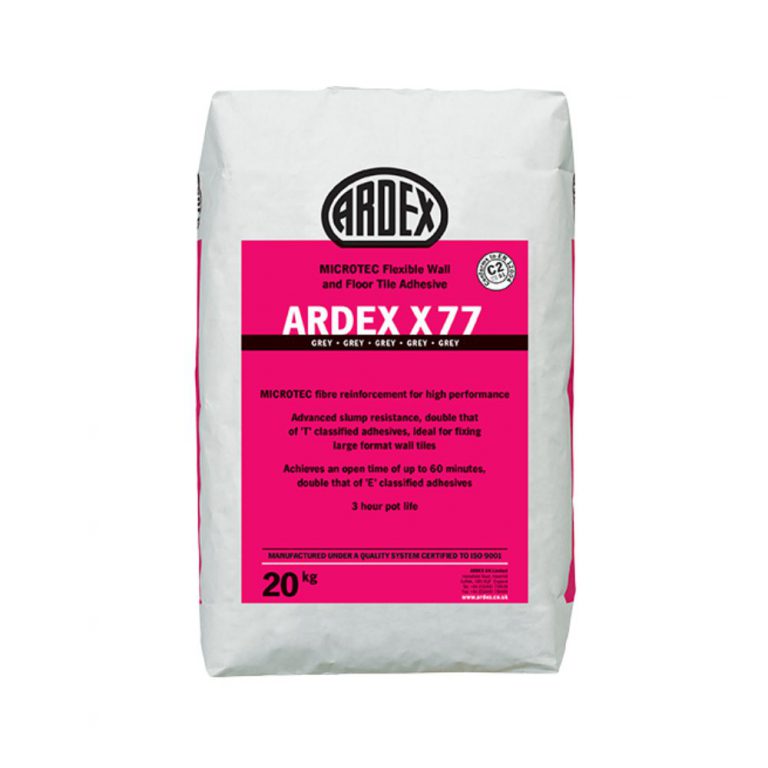 ARDEX X 77 - MICROTEC® Flexible Standard Set Tile Adhesive