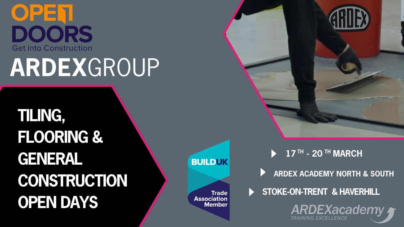 Go behind the scenes of the tiling and flooring industries with the ARDEX GROUP - ARDEX UK